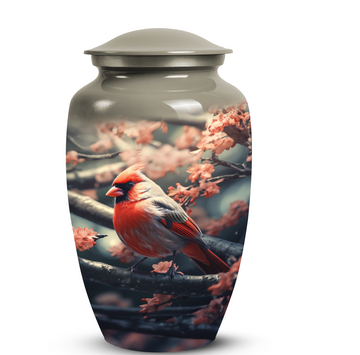 Cardinal Bird Cremation Urns for Ashes | Unique Cardinal Urns ...